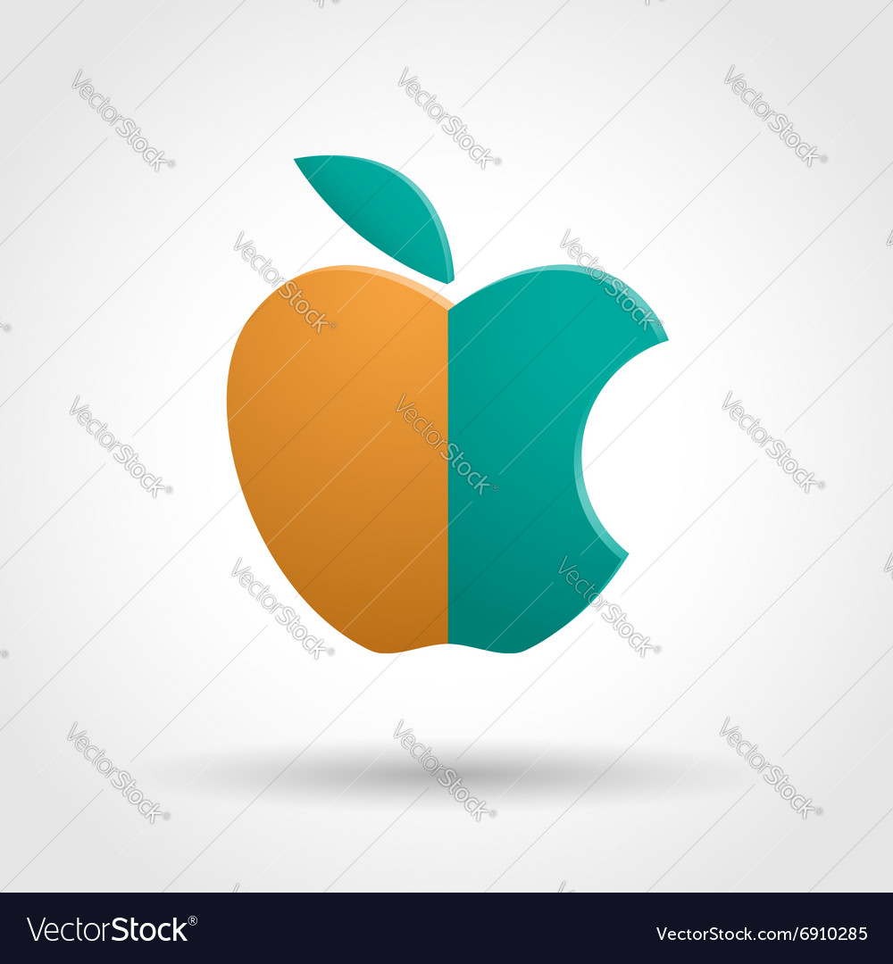 Apple icon Royalty Free Vector Image - VectorStock