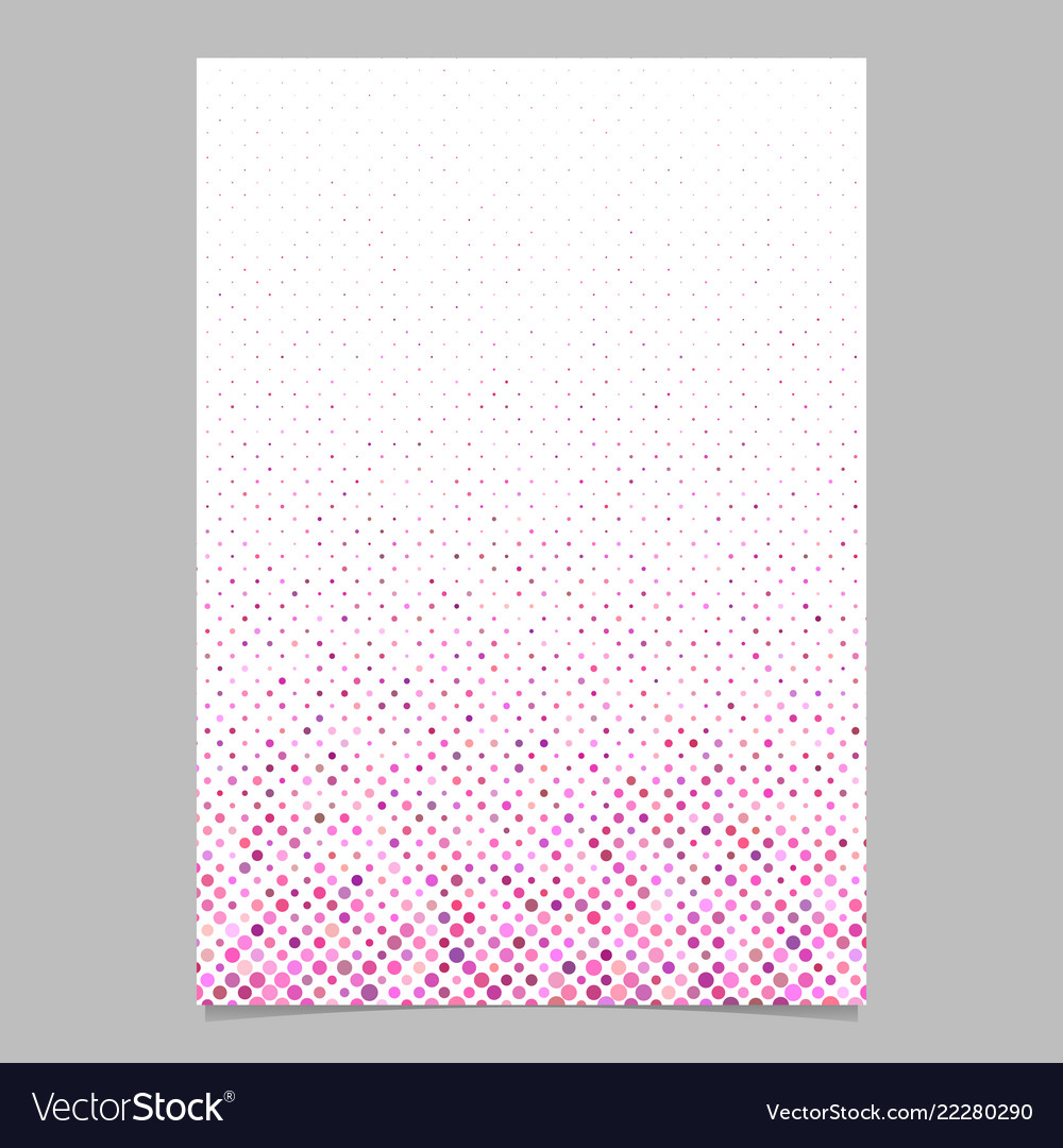 Abstract circle pattern background poster template