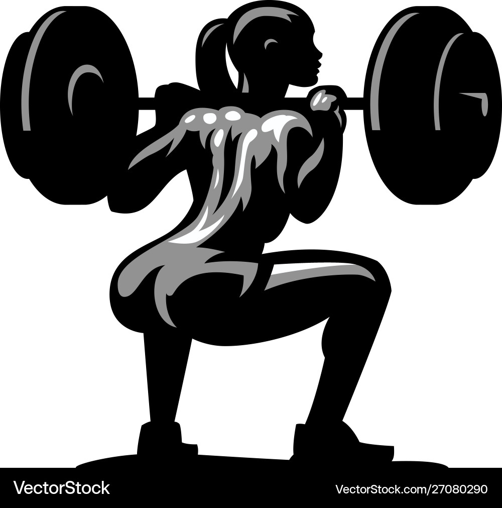 Fitness woman Royalty Free Vector Image - VectorStock