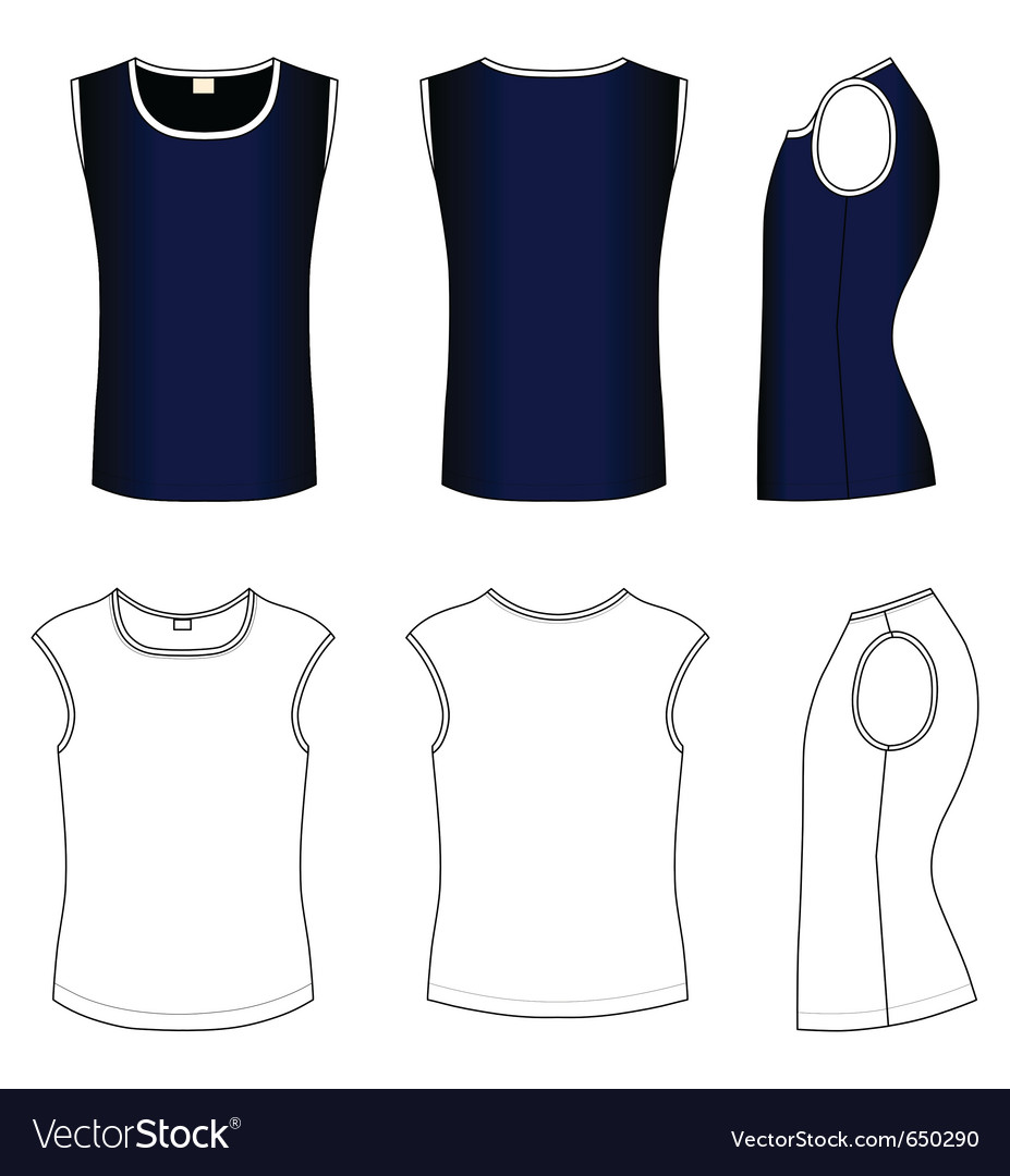 T Shirt Royalty Free Vector Image Vectorstock