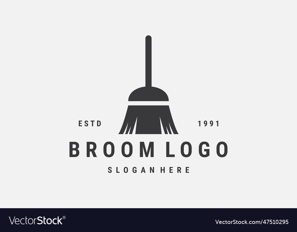 Broom Royalty Free Vector Image - VectorStock