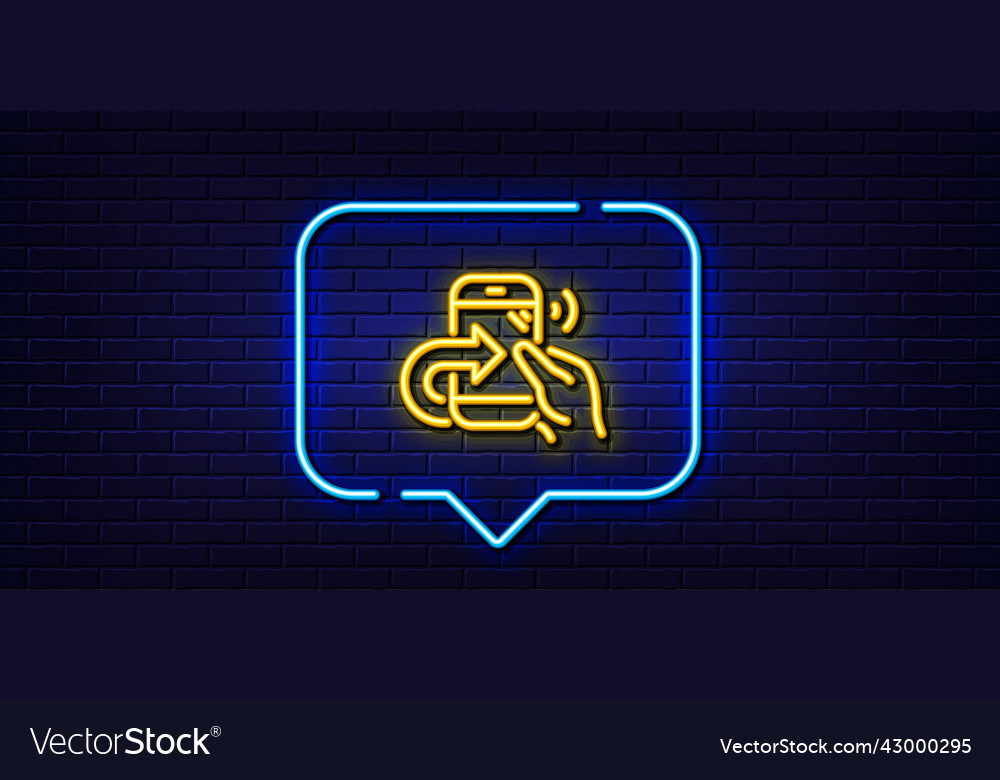 Call center service line icon share phone Vector Image Call center service line icon share phone Vector Image