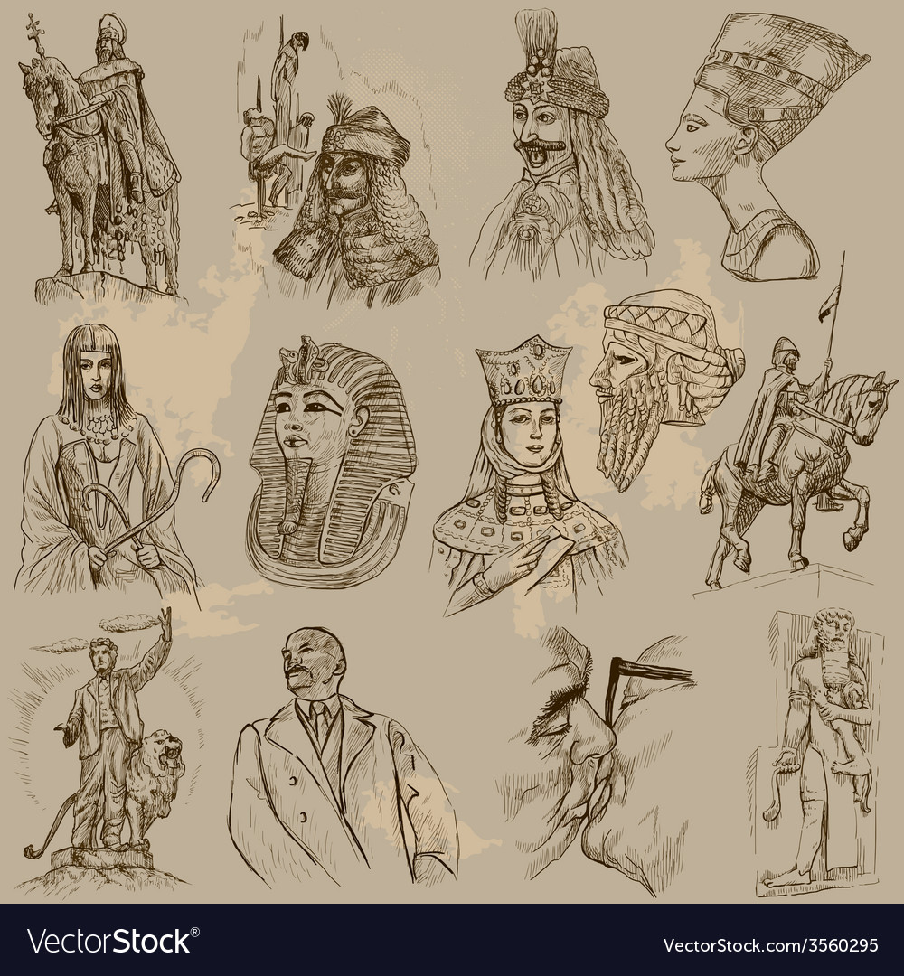 Rulers - an hand drawn pack Royalty Free Vector Image Rulers - an hand drawn pack Royalty Free Vector Image