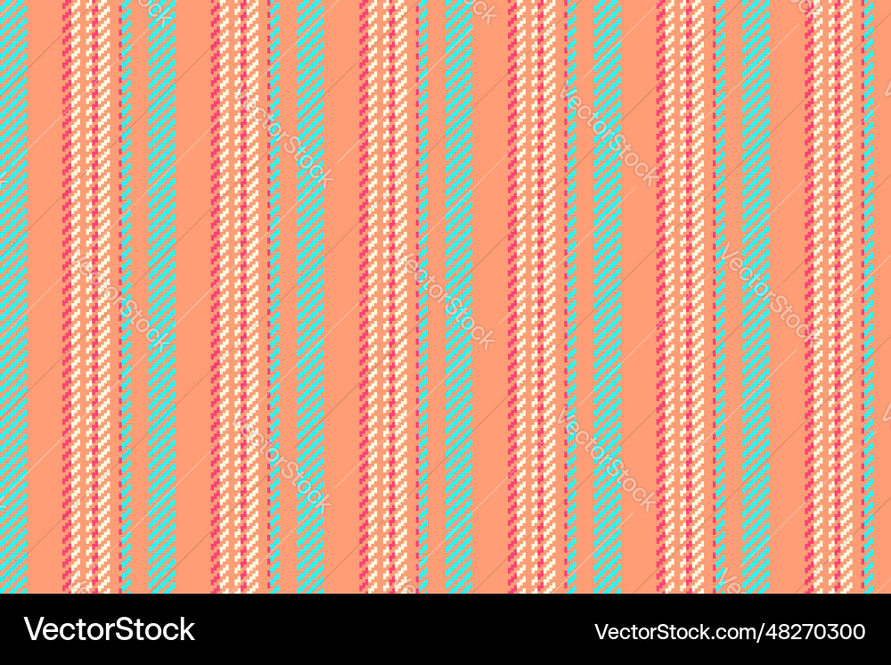 Fabric seamless lines of vertical stripe Vector Image