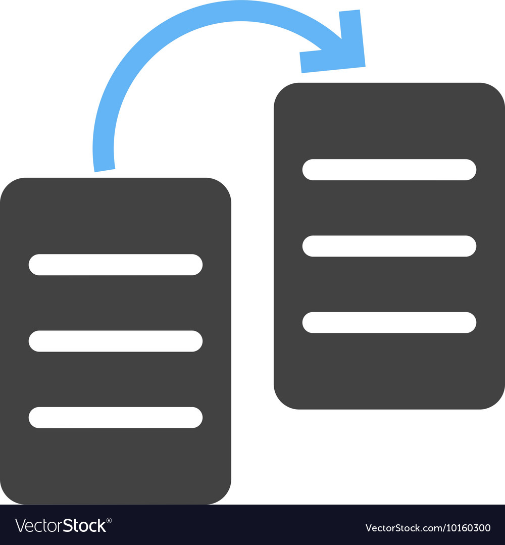 File sharing Royalty Free Vector Image - VectorStock