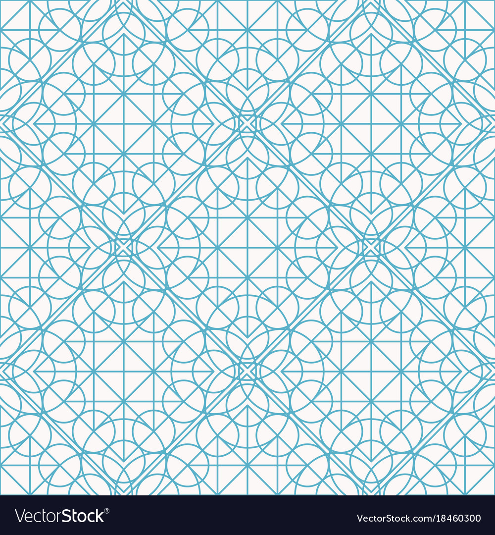 Geometry seamless pattern Royalty Free Vector Image