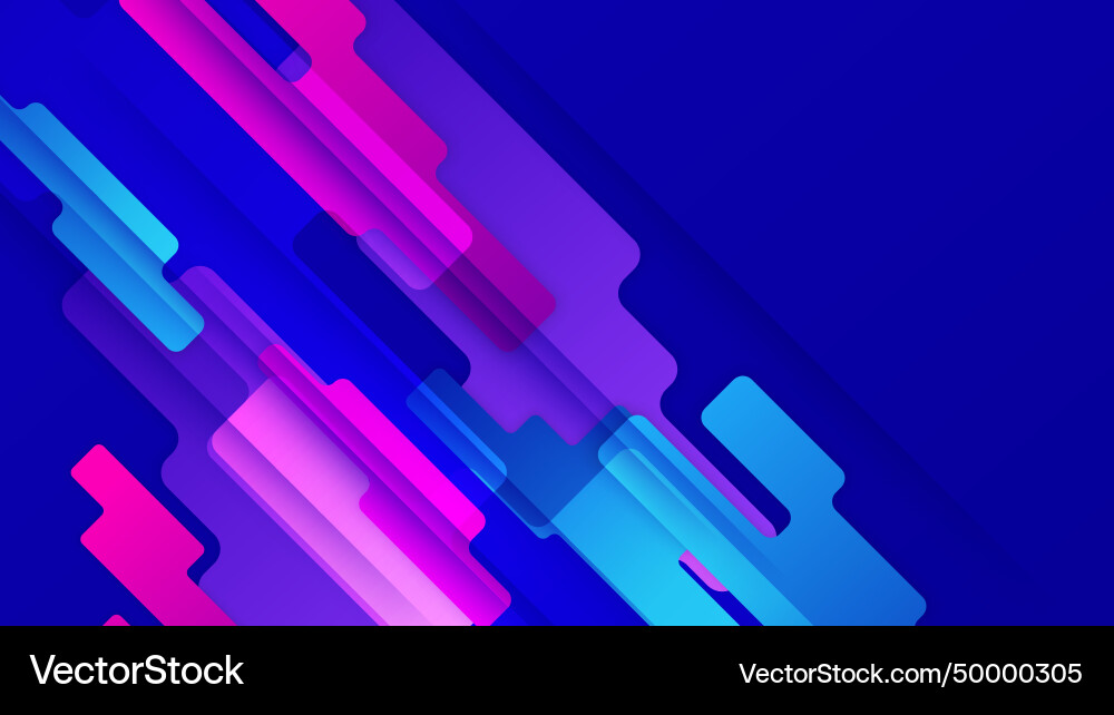 Abstract blue and pink gradient background Vector Image