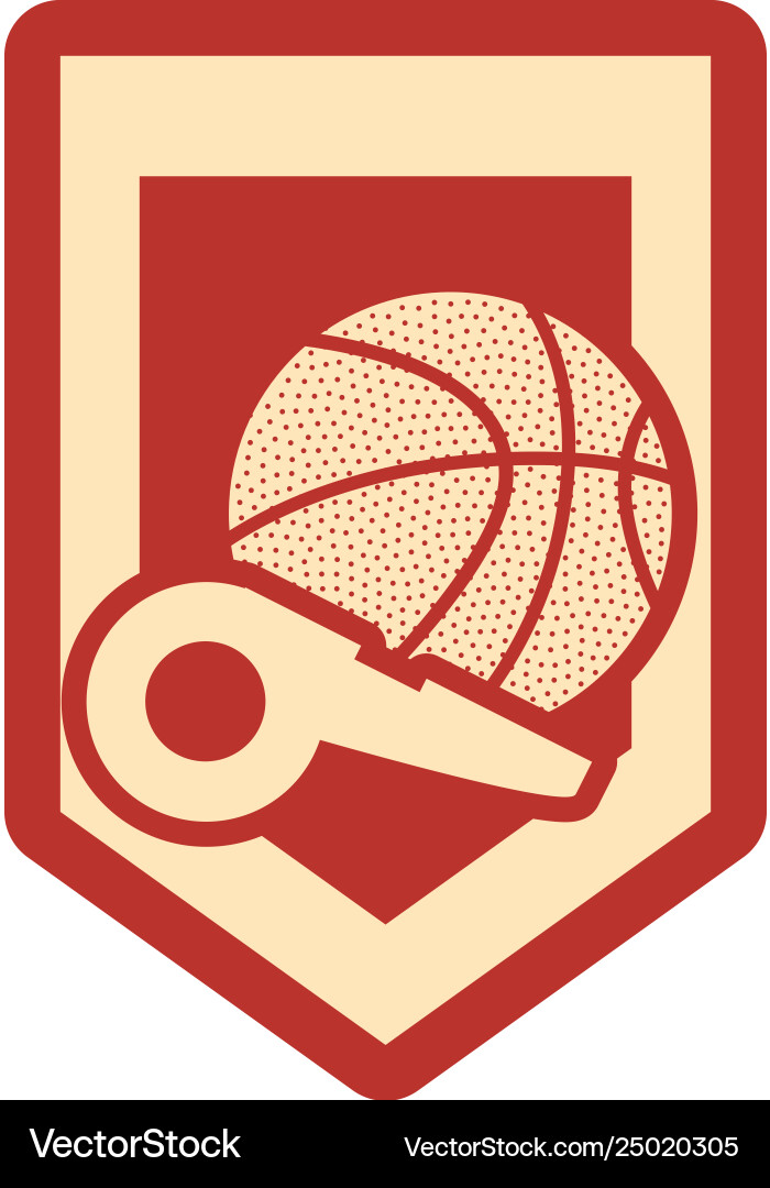 Basketball sport design Royalty Free Vector Image