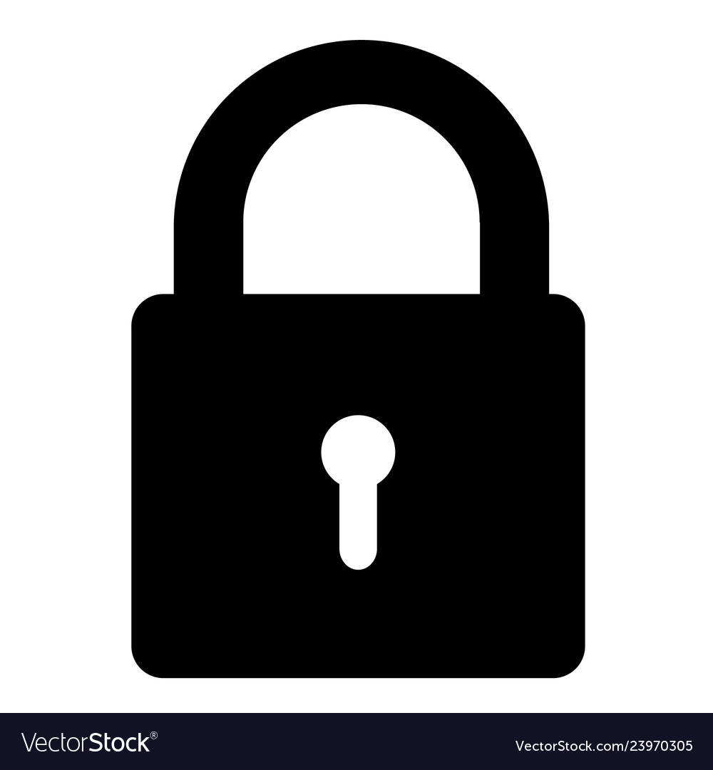 Lock Royalty Free Vector Image - VectorStock