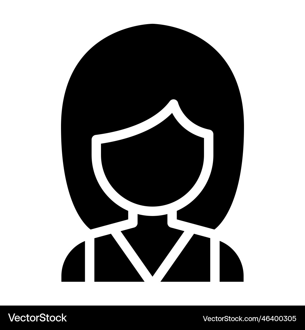 Sales woman icon Royalty Free Vector Image - VectorStock