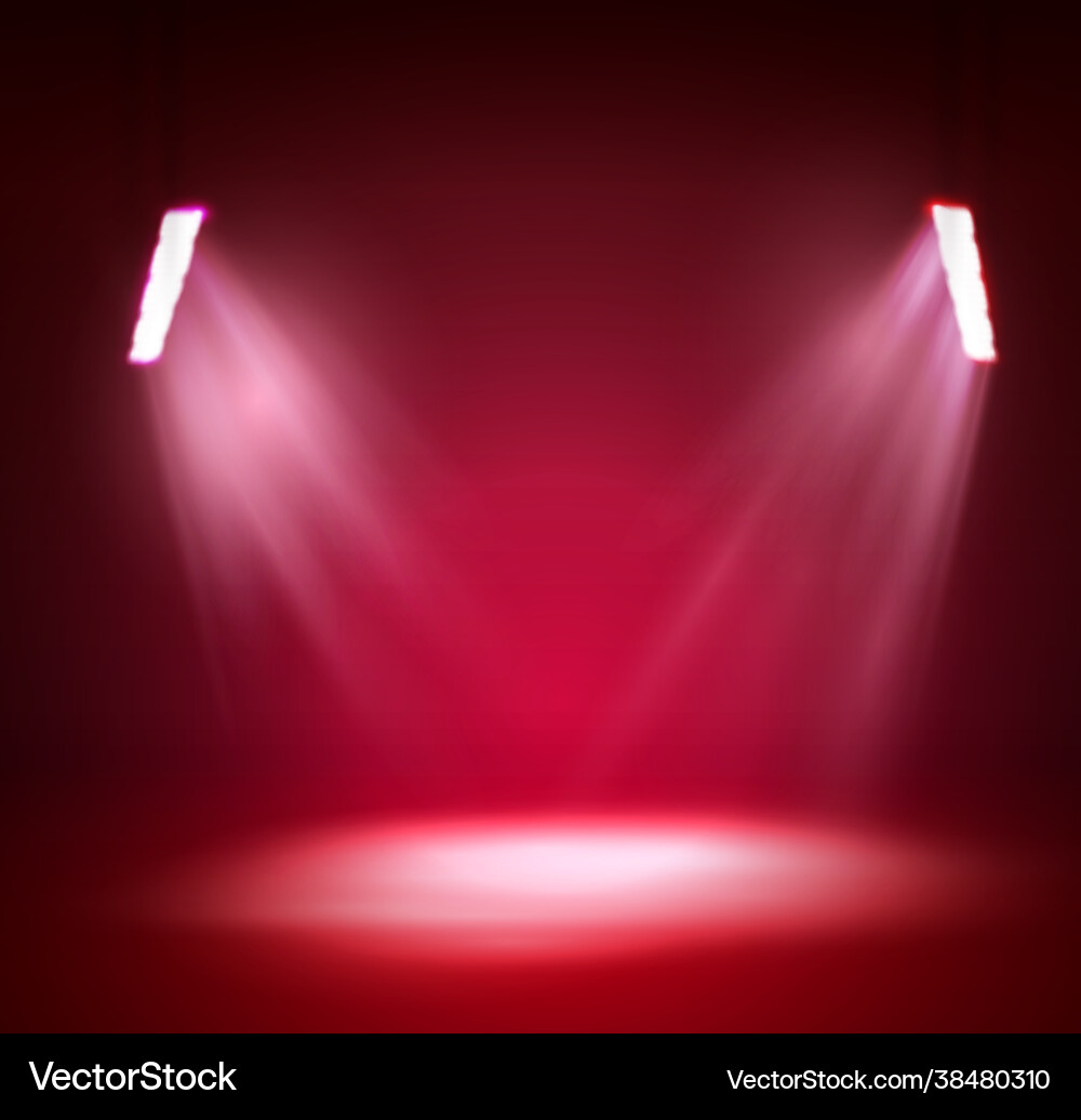 Lights and shining for your design color Vector Image