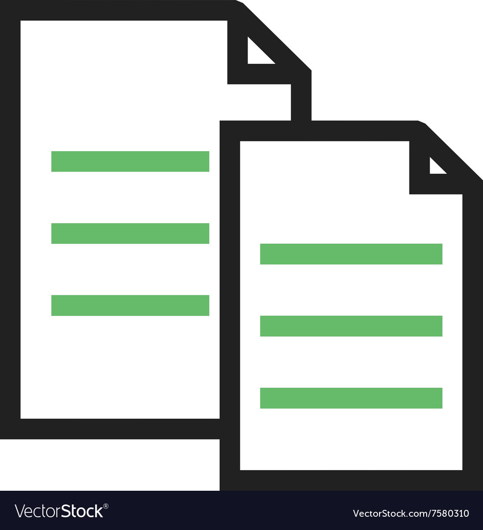 Paste Royalty Free Vector Image - VectorStock