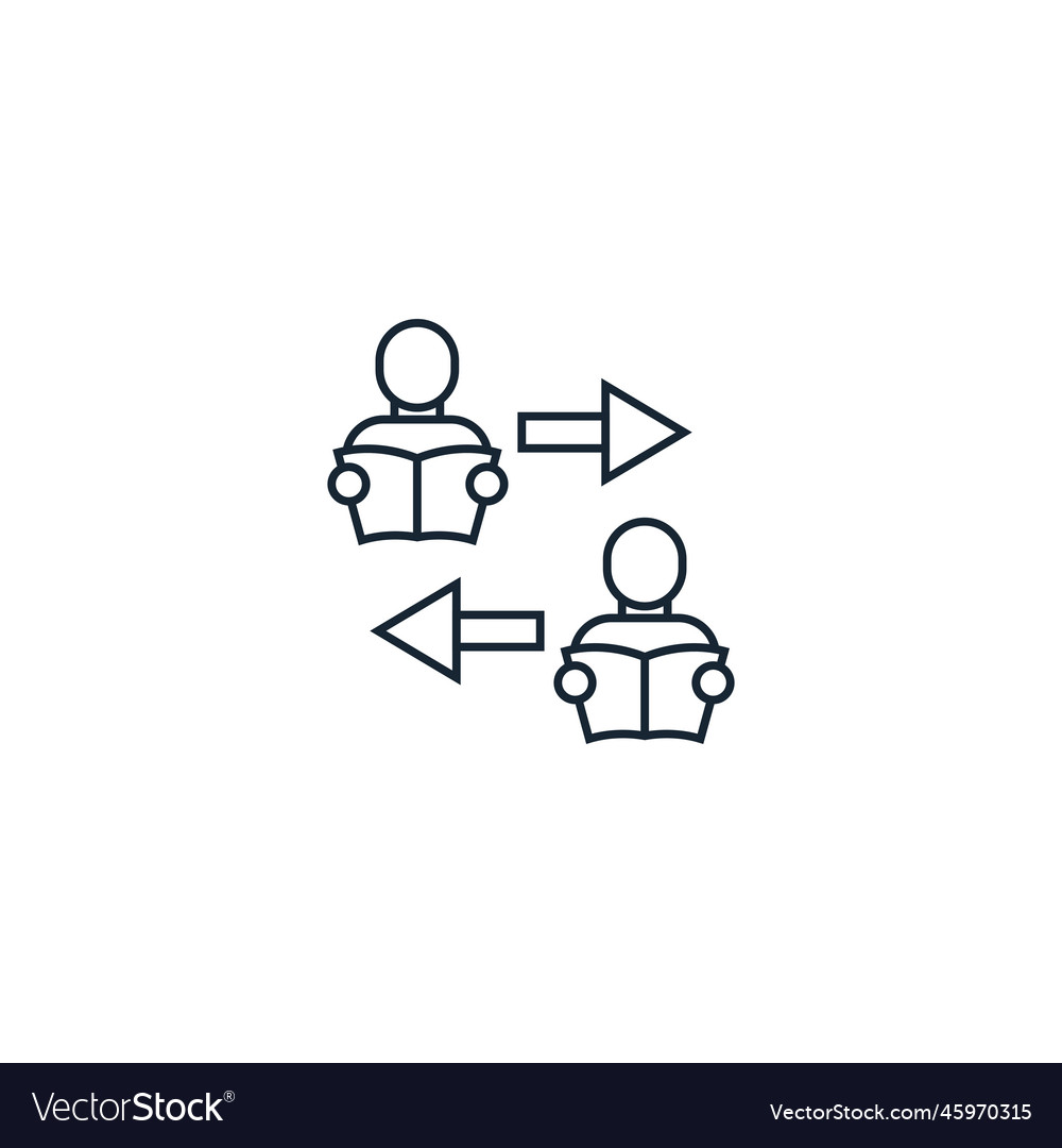 Asynchronous learning creative icon from Vector Image Asynchronous learning creative icon from Vector Image