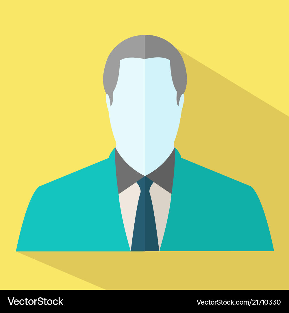 Avatar icon man symbol Royalty Free Vector Image