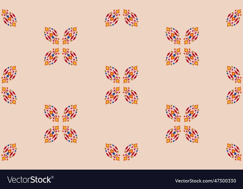 Ethnic Geometric Seamless Pattern Royalty Free Vector Image
