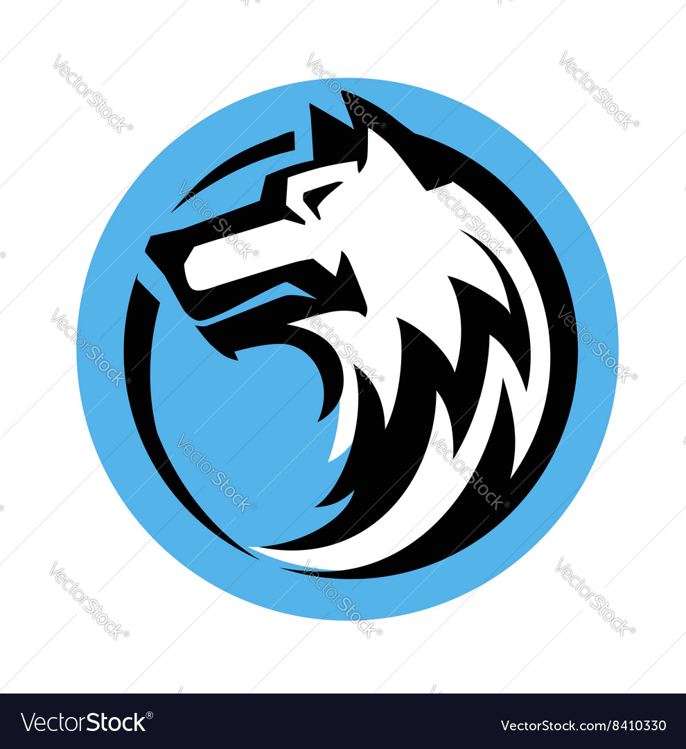 Wolf head Royalty Free Vector Image - VectorStock