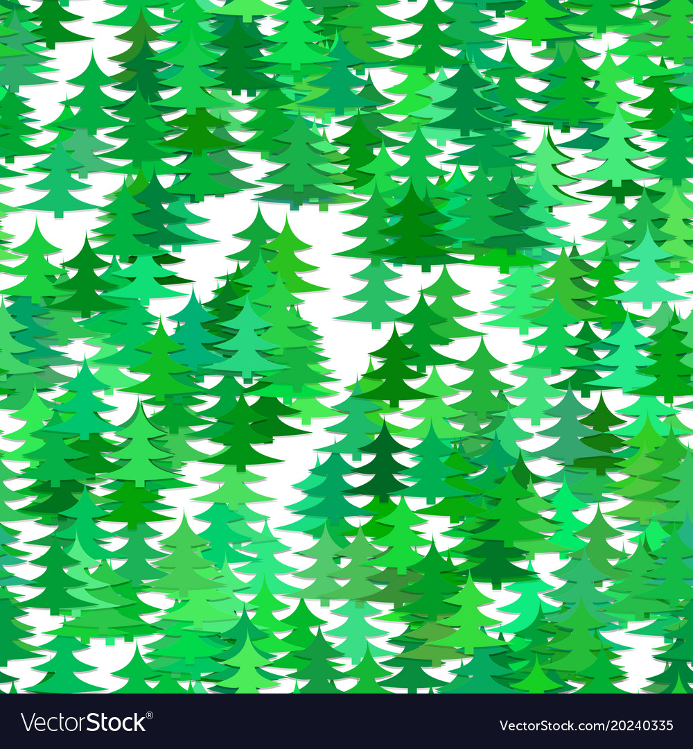 Abstract random pine tree pattern background Vector Image Abstract random pine tree pattern background Vector Image
