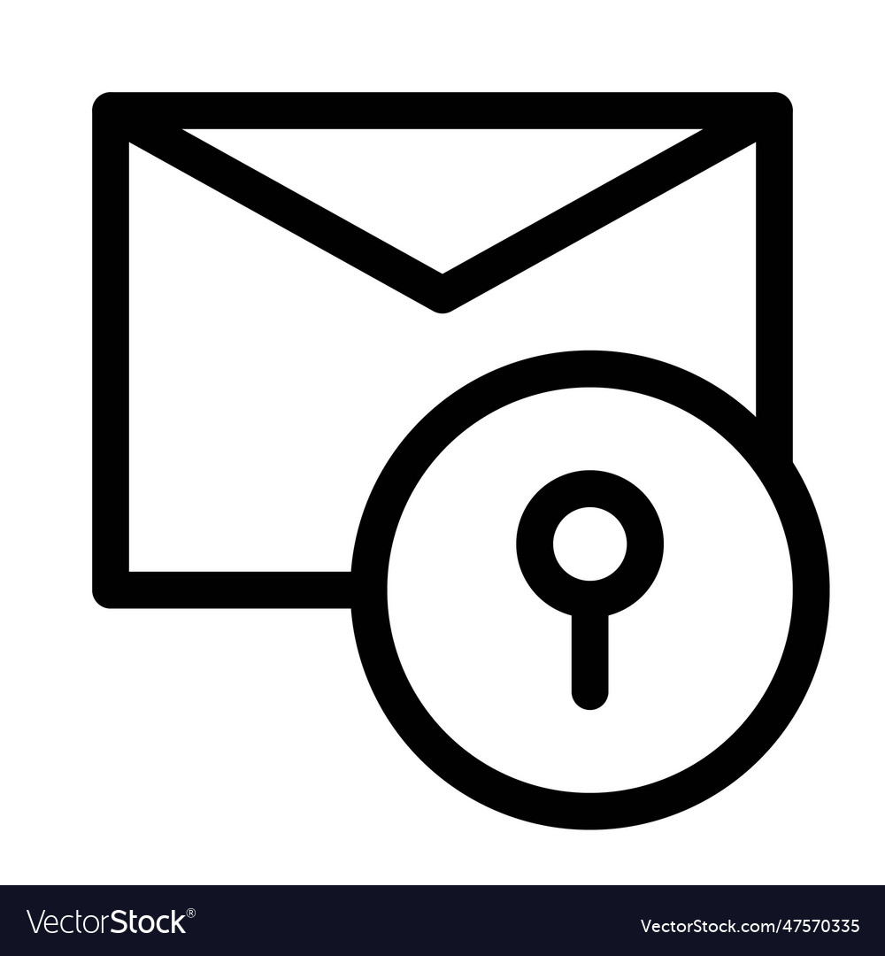 Digital message encrypted for security Royalty Free Vector