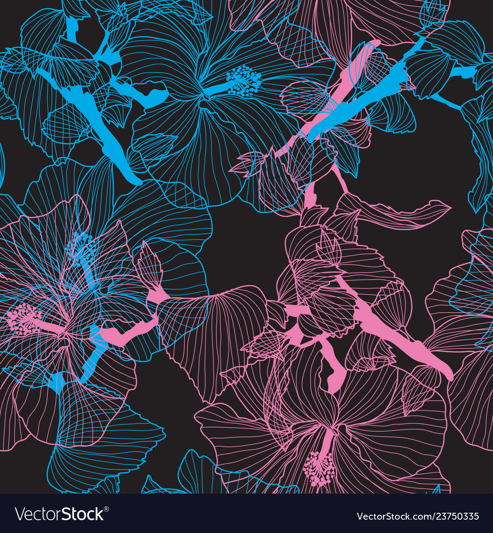 Floral seamless pattern Royalty Free Vector Image