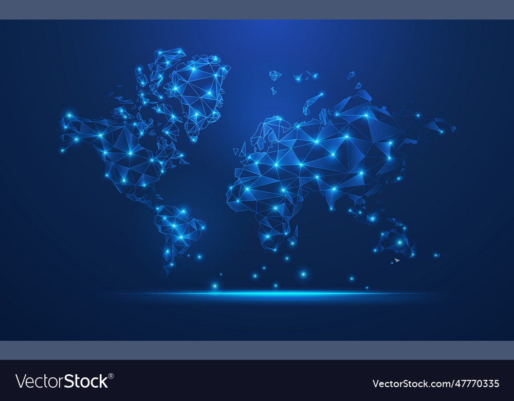 Wireframeworld Royalty Free Vector Image - VectorStock