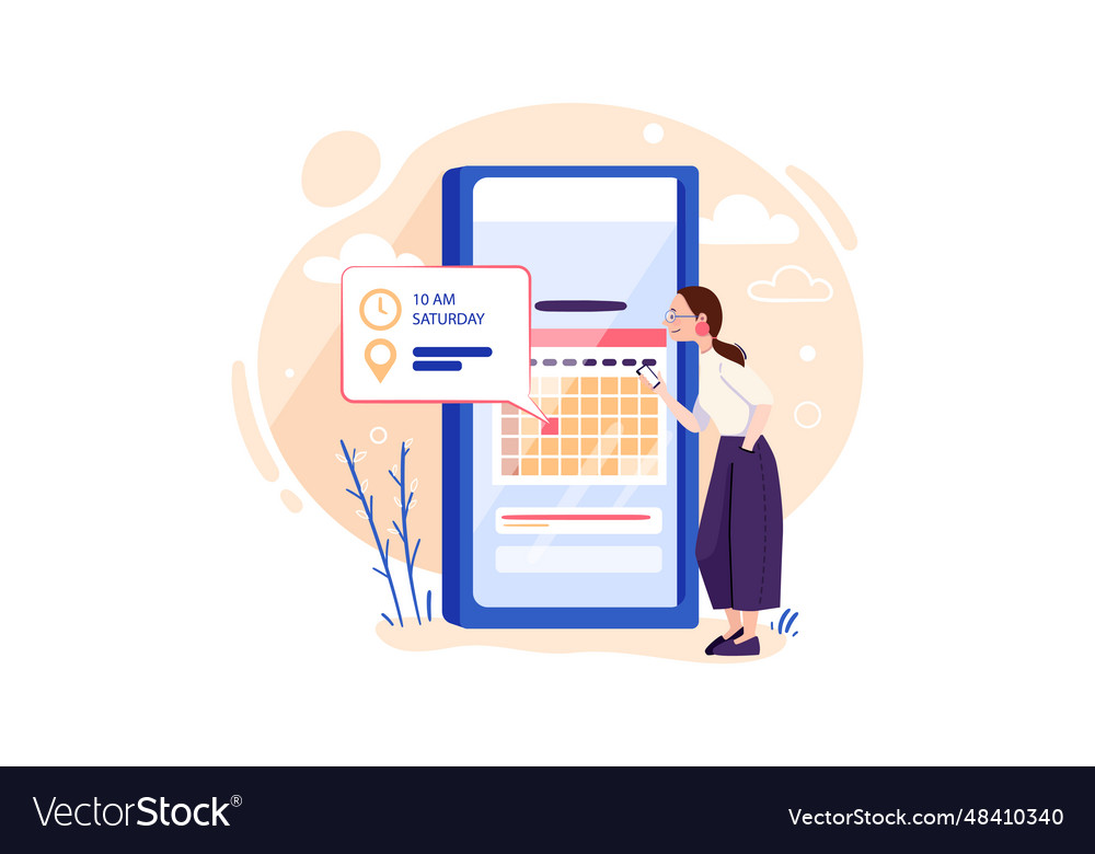 Appointment Royalty Free Vector Image - VectorStock