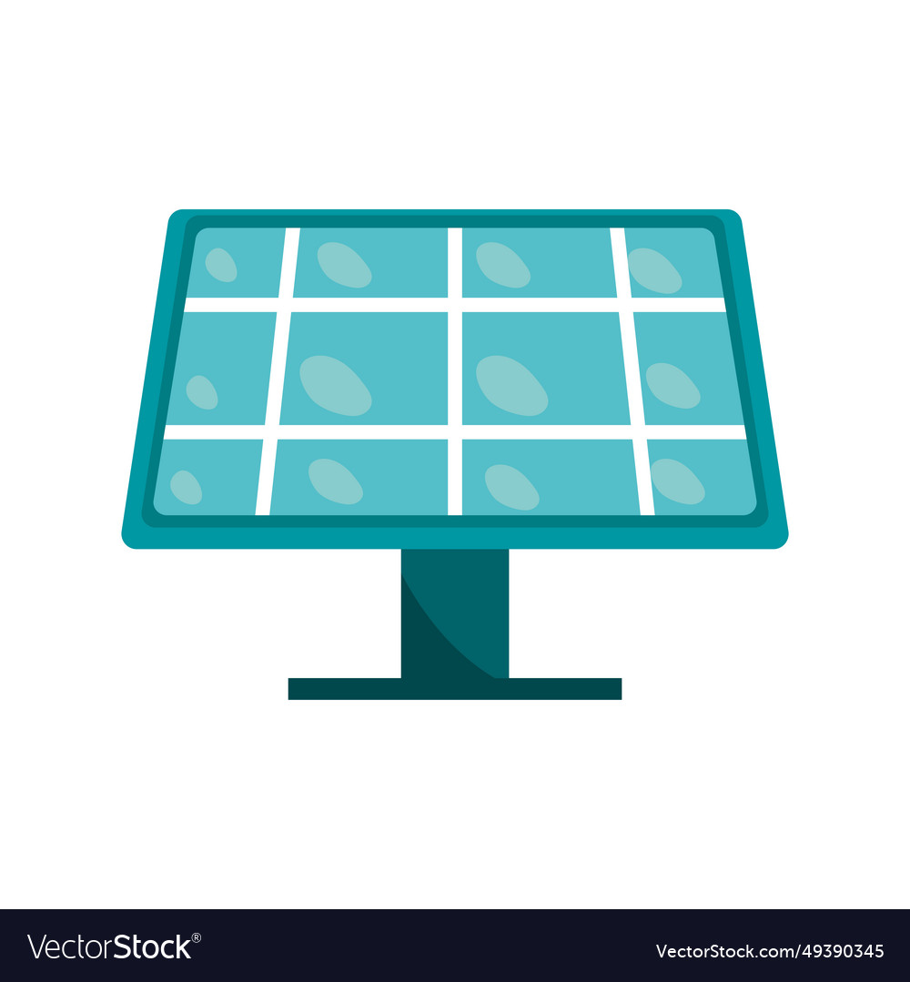 Solar panel Royalty Free Vector Image - VectorStock