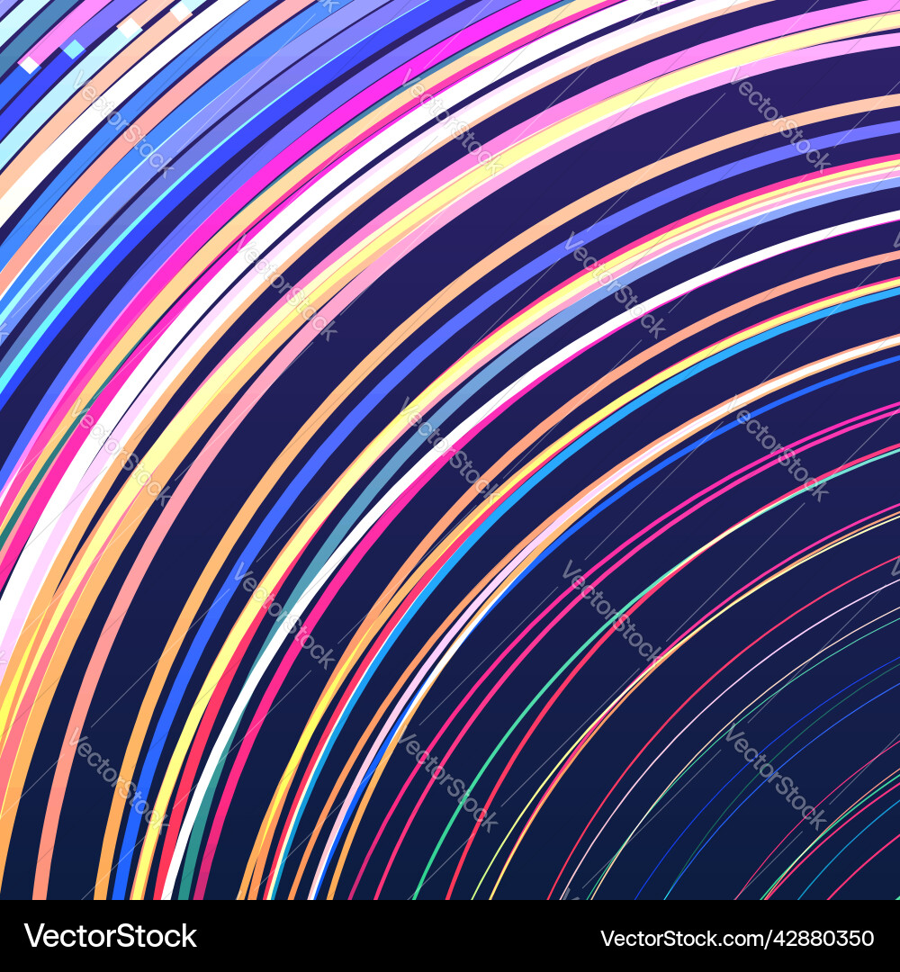 Abstract background with bright rainbow colorful Vector Image