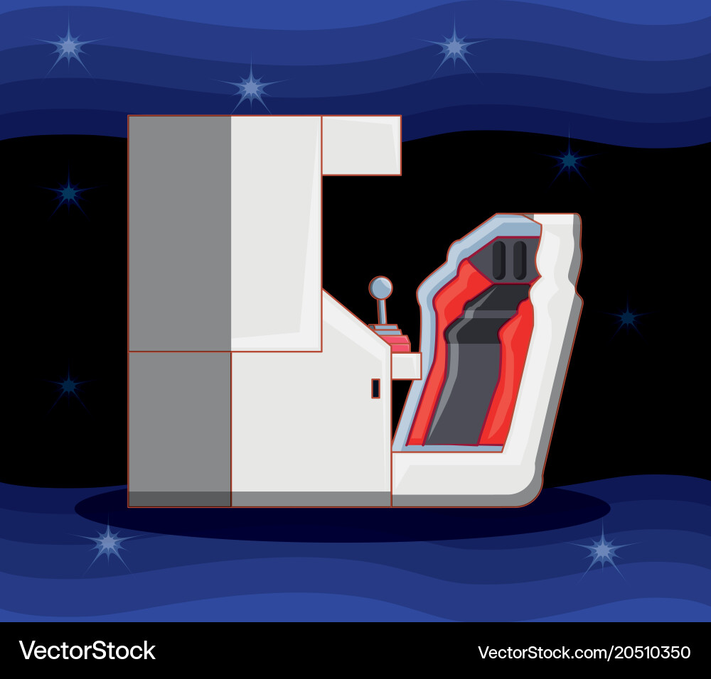 Video game console icons Royalty Free Vector Image