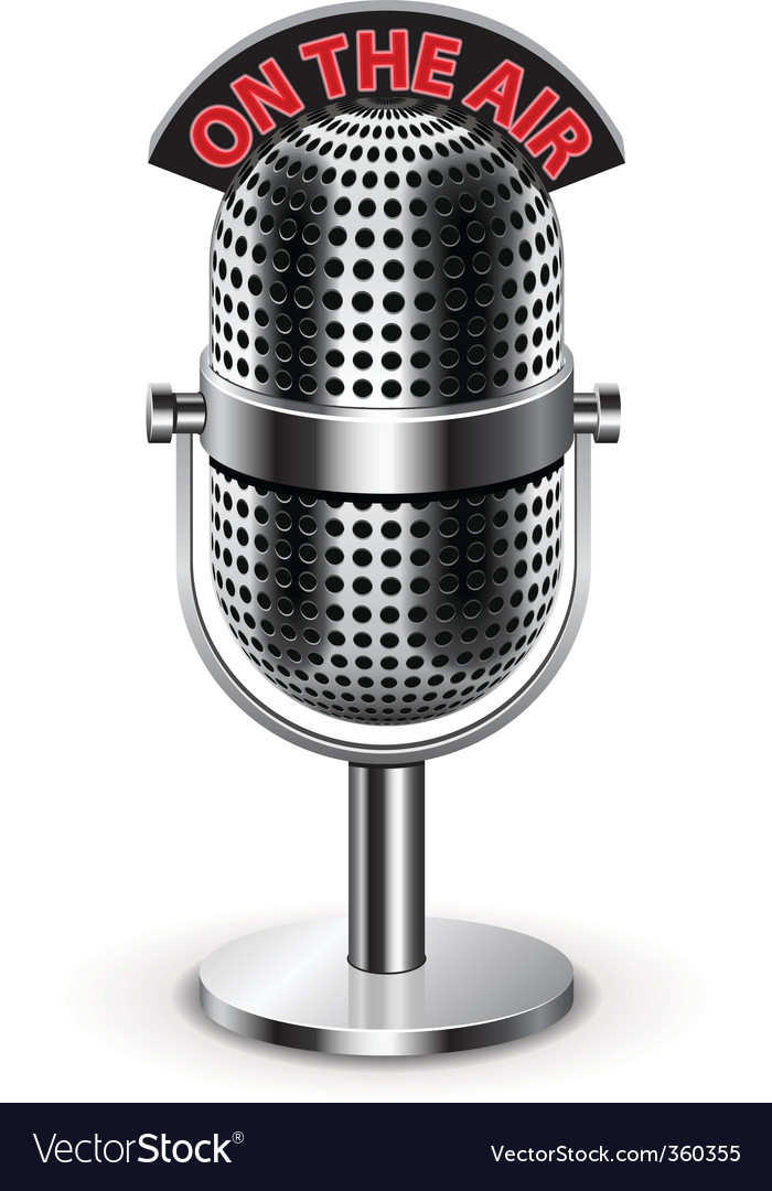 Microphone Royalty Free Vector Image - VectorStock