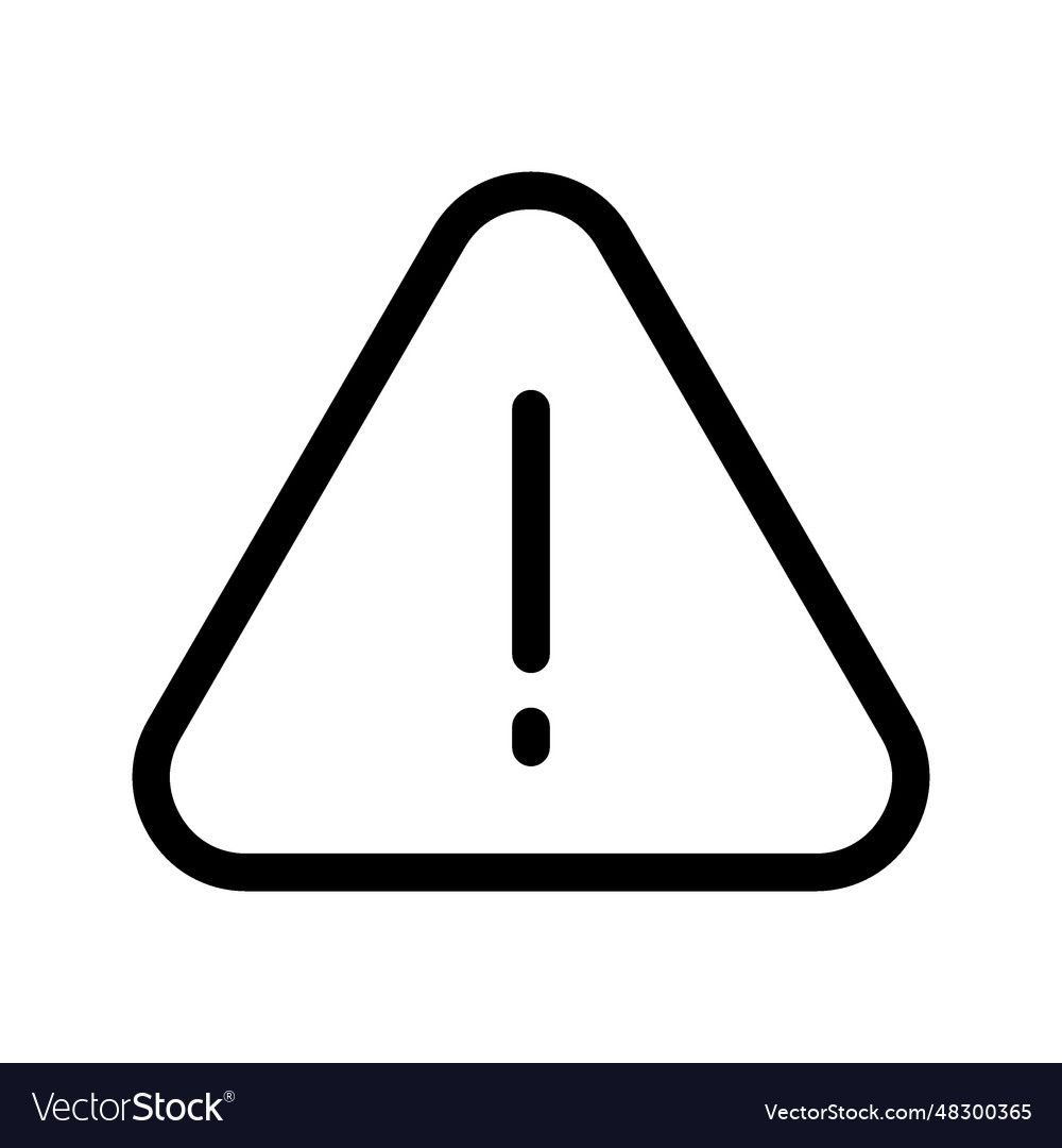 Error icon Royalty Free Vector Image - VectorStock