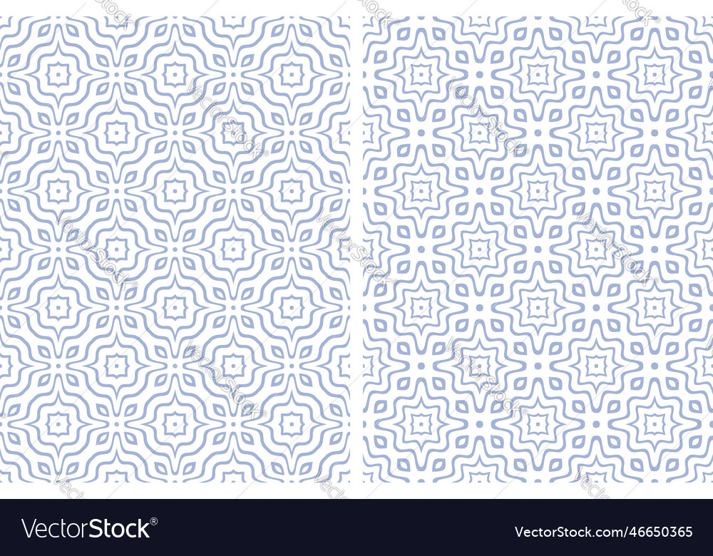 Seamless patterns Royalty Free Vector Image - VectorStock