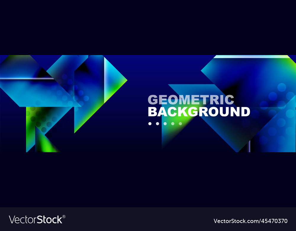 Abstract background with geometric elements Vector Image