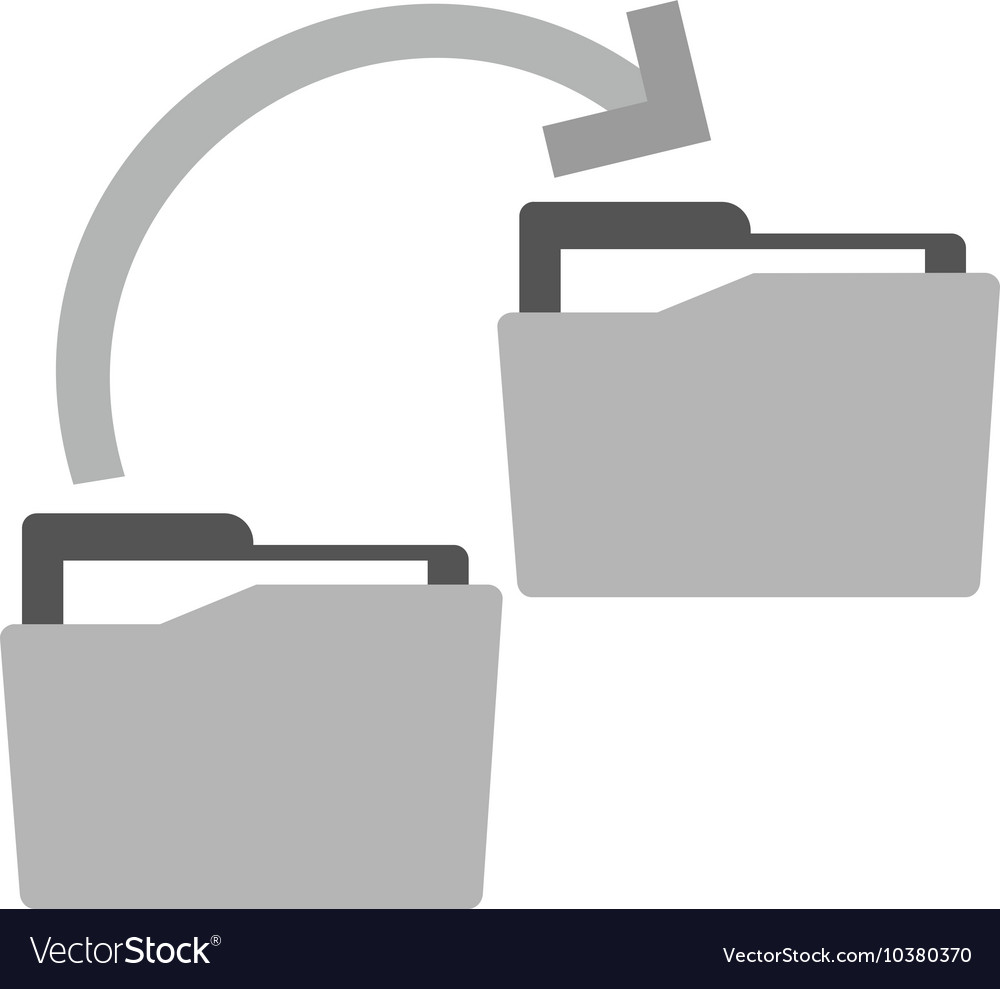 File sharing Royalty Free Vector Image - VectorStock