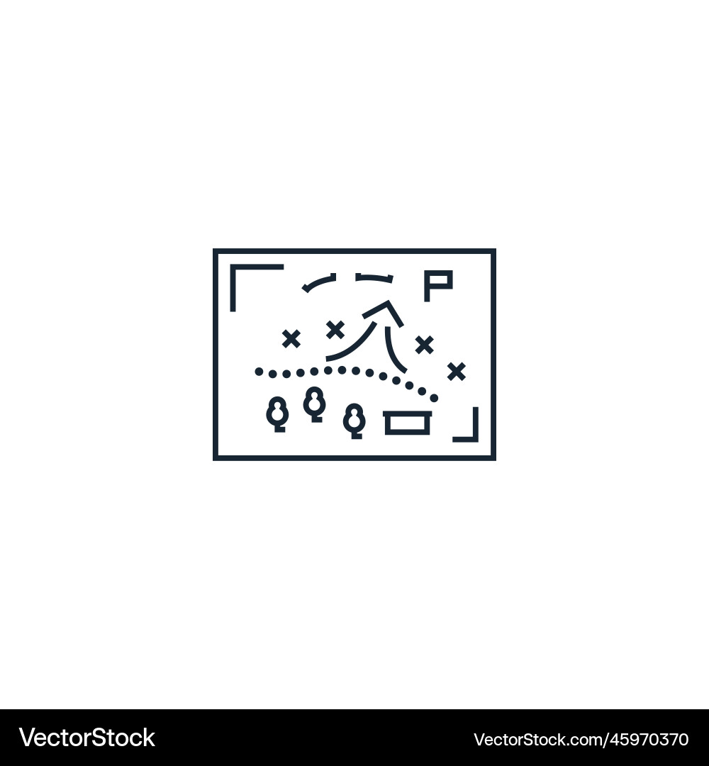 Military operation creative icon from war icons Vector Image