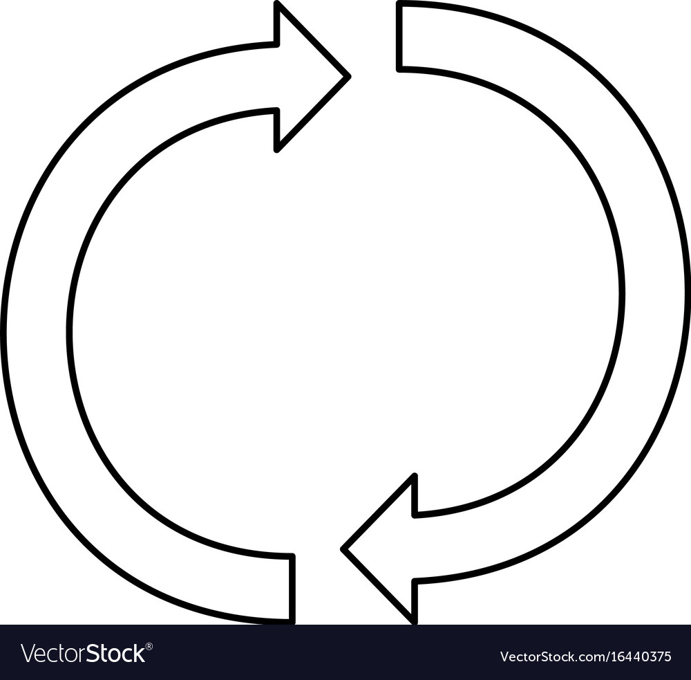 Arrow pointer symbol Royalty Free Vector Image