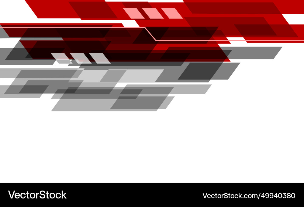 Abstract red grey technology futuristic cyber Vector Image