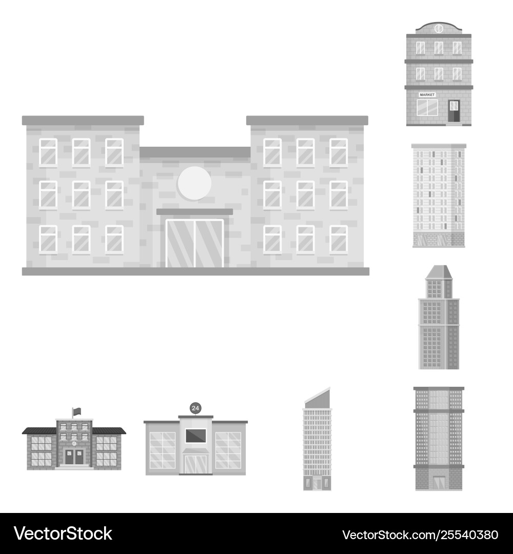 Design construction and city sign set Royalty Free Vector