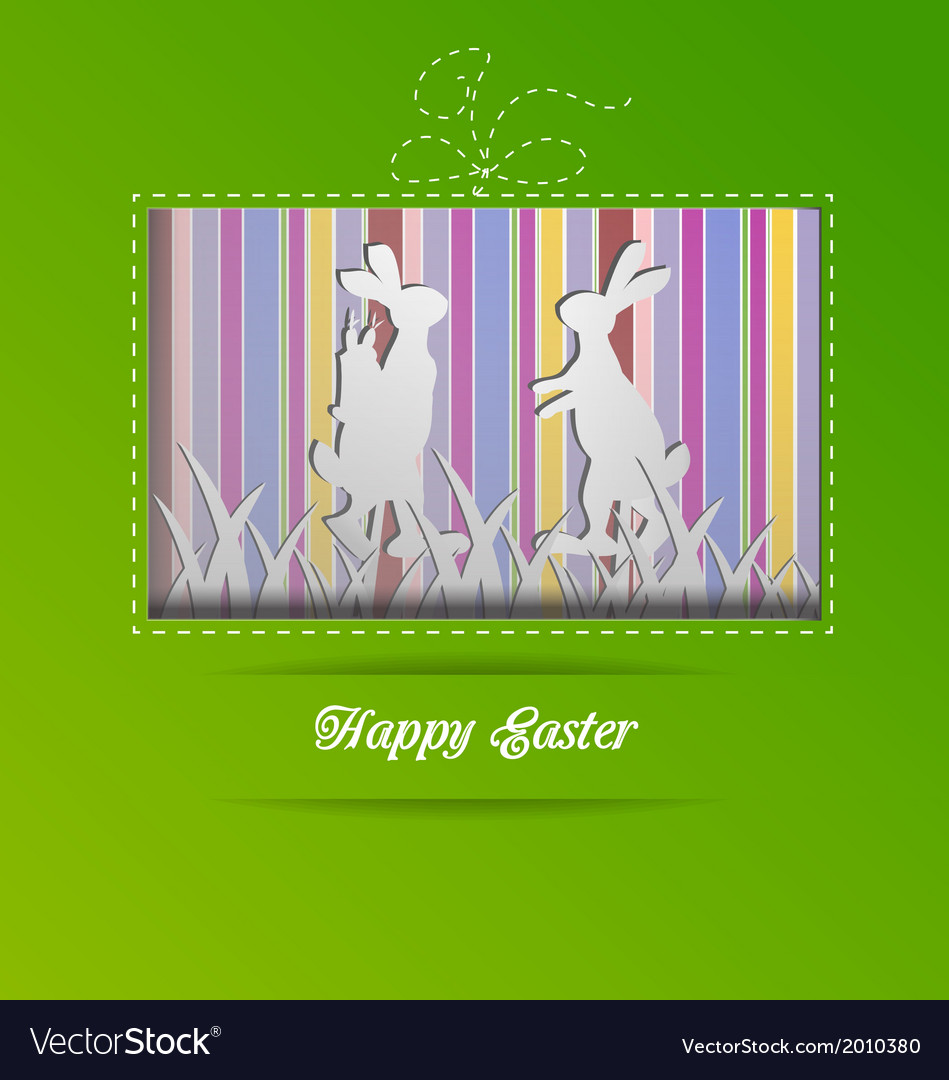 Happy easter Royalty Free Vector Image - VectorStock