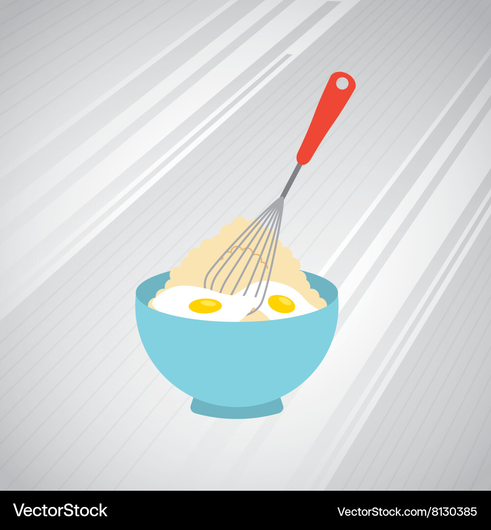 Homemade food design Royalty Free Vector Image