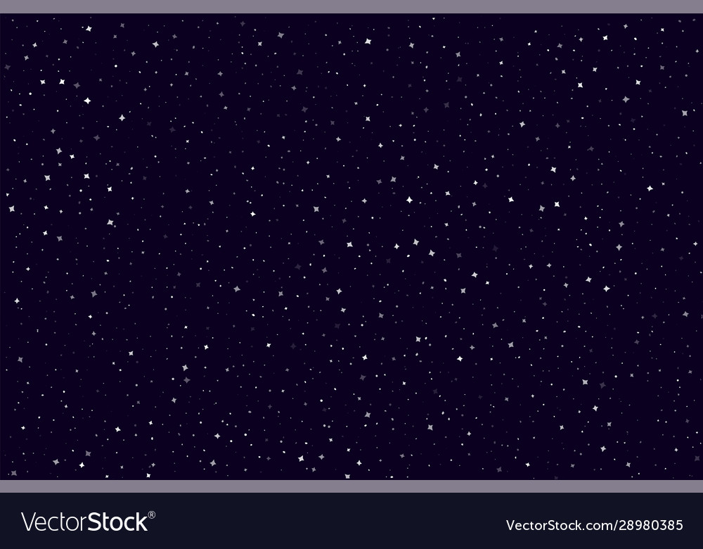 Seamless pattern with space graphic elements Vector Image