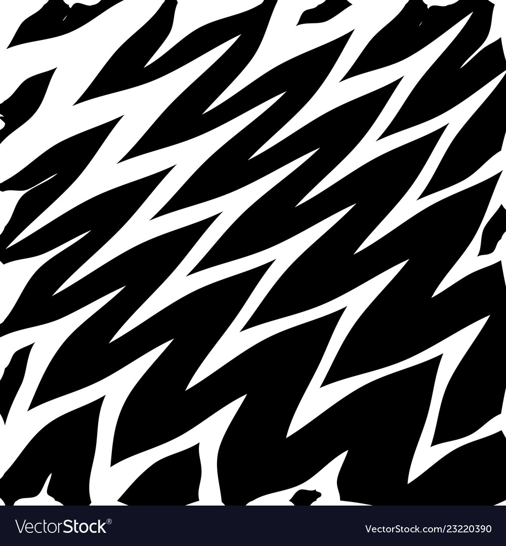 Geometric simple zigzag print wave pattern Vector Image