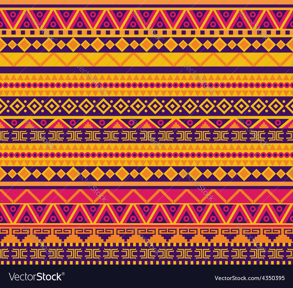 Tribal pattern Royalty Free Vector Image - VectorStock