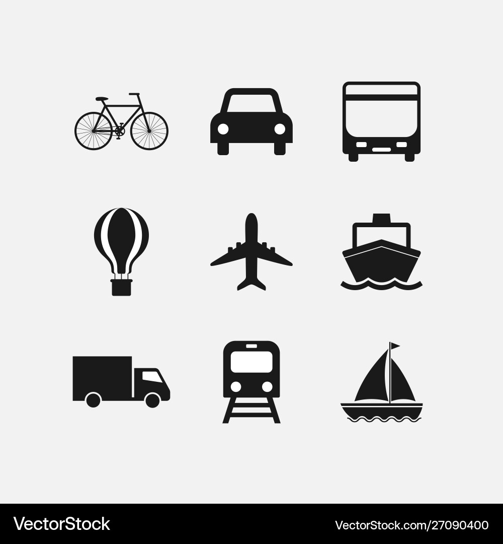 Logistics transport vehicle icon Royalty Free Vector Image