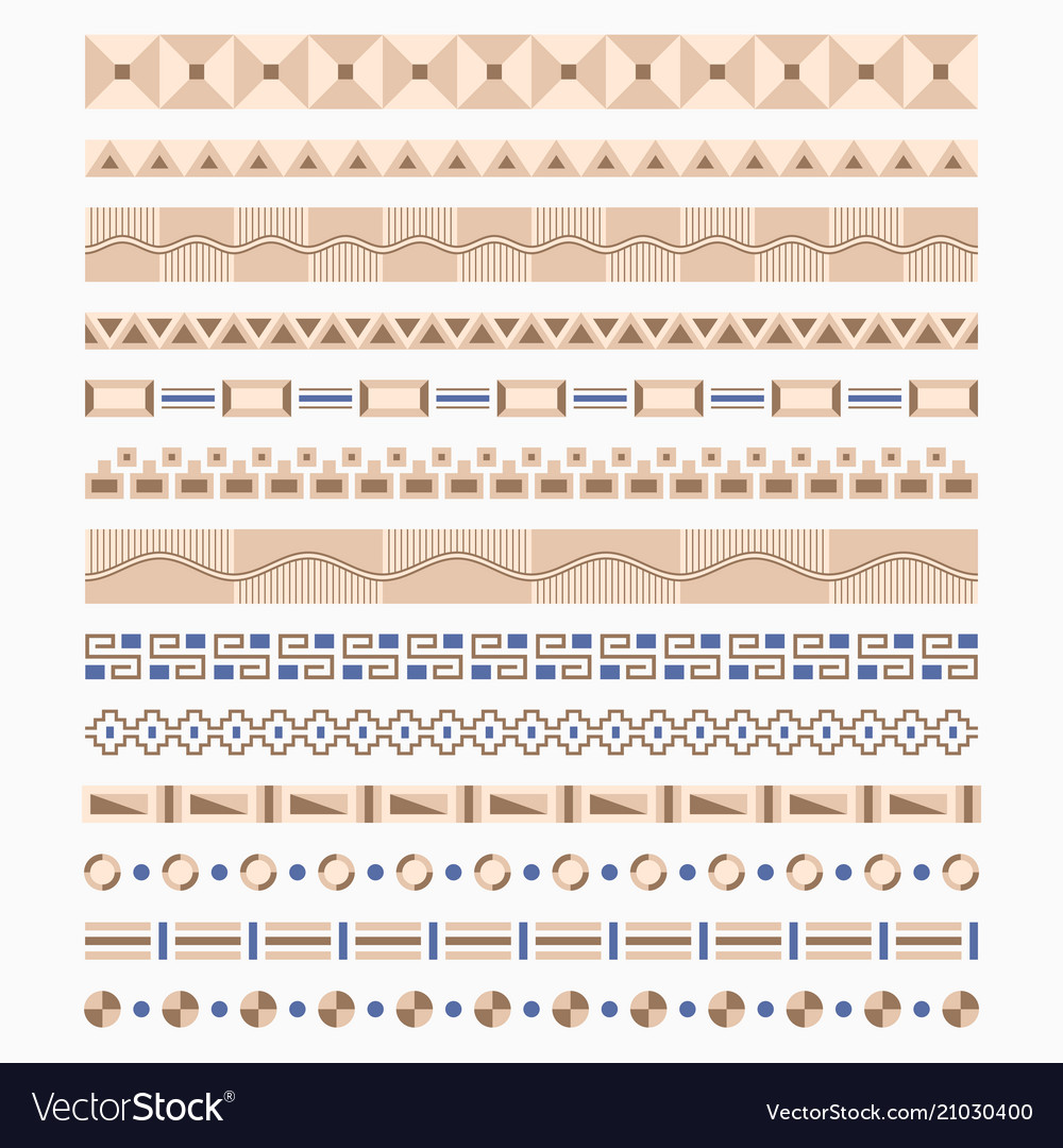 Set of borders Royalty Free Vector Image - VectorStock