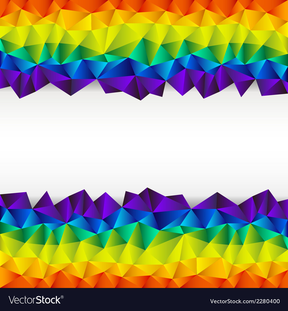 Triangular background strip Royalty Free Vector Image