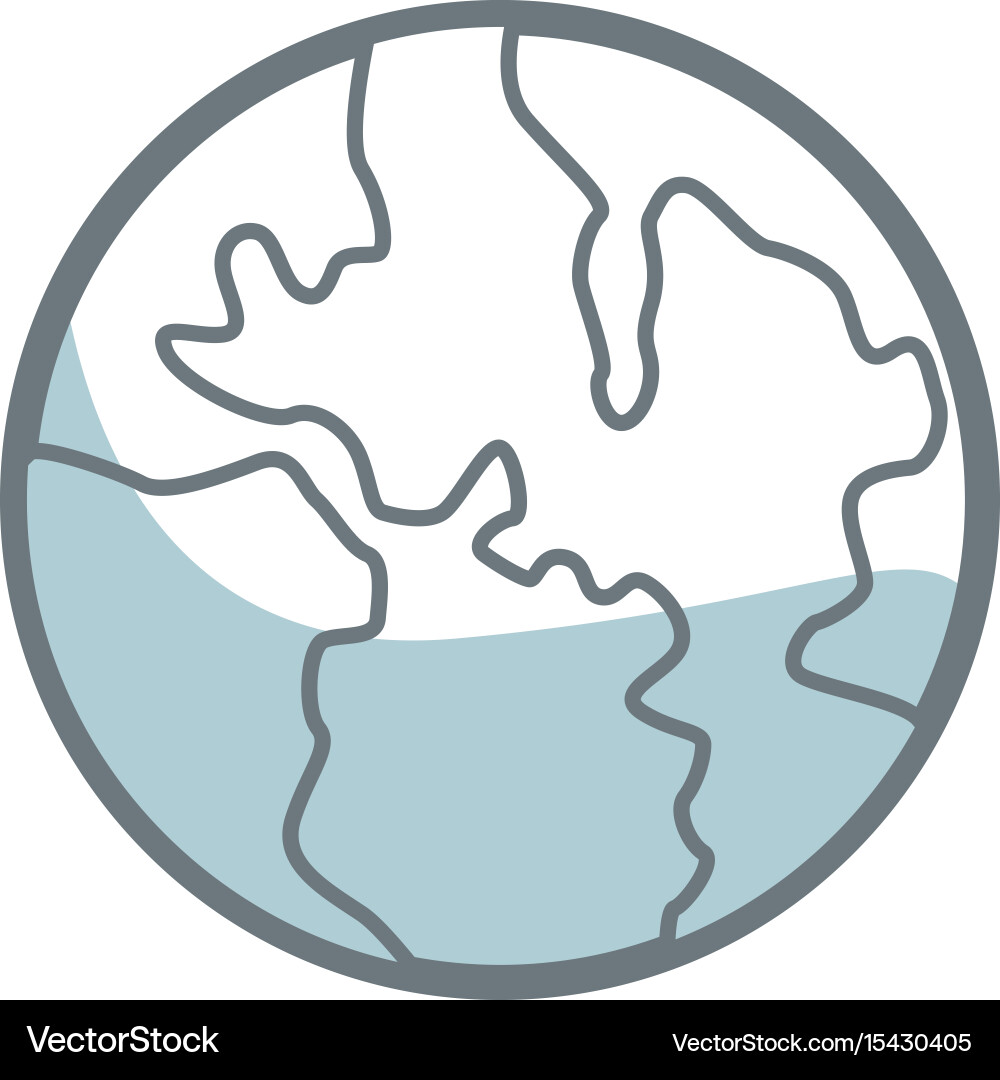 Global world earth map atlas location Royalty Free Vector