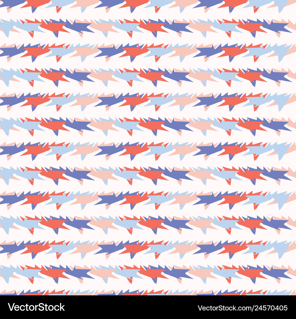 Memphis style geometric stripes seamless Vector Image