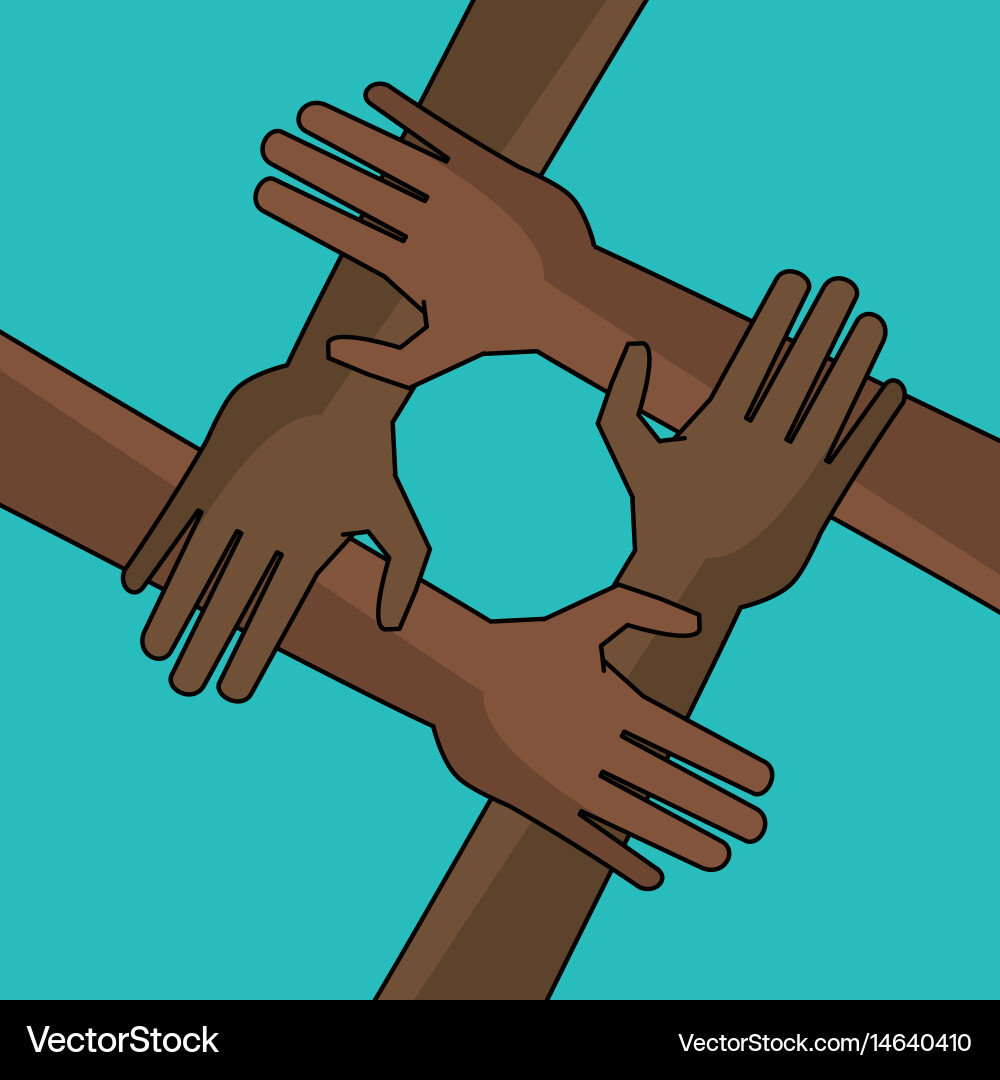 Anti Racism Hands