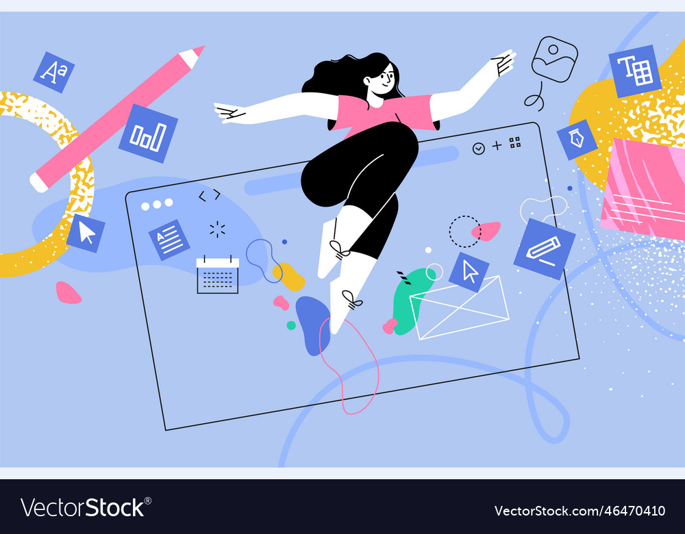 Creative concept Royalty Free Vector Image - VectorStock