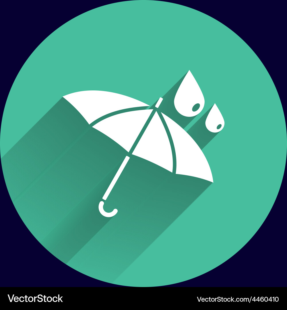 Waterproof icon water proof symbol umbrella Vector Image